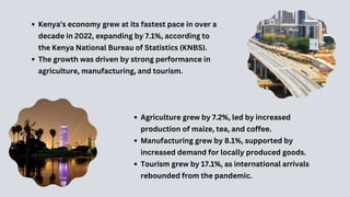 Kenya’s Economy Grows At Fastest Pace In Over A Decade | PDF