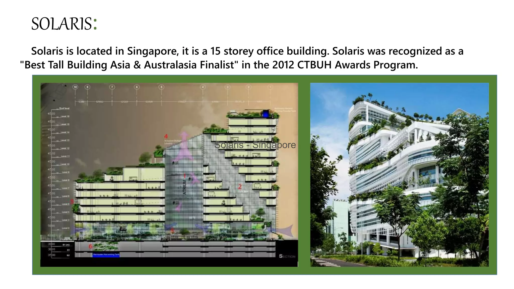 GREEN BUILDINGS OF Ken yeang | PPTX