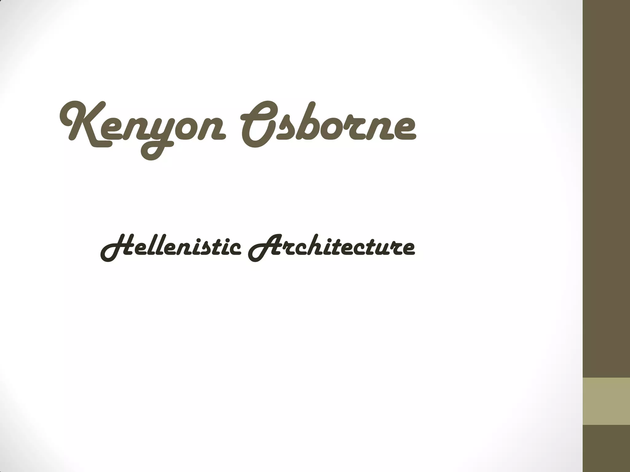 Kenyon osborne art hispresentation | PDF