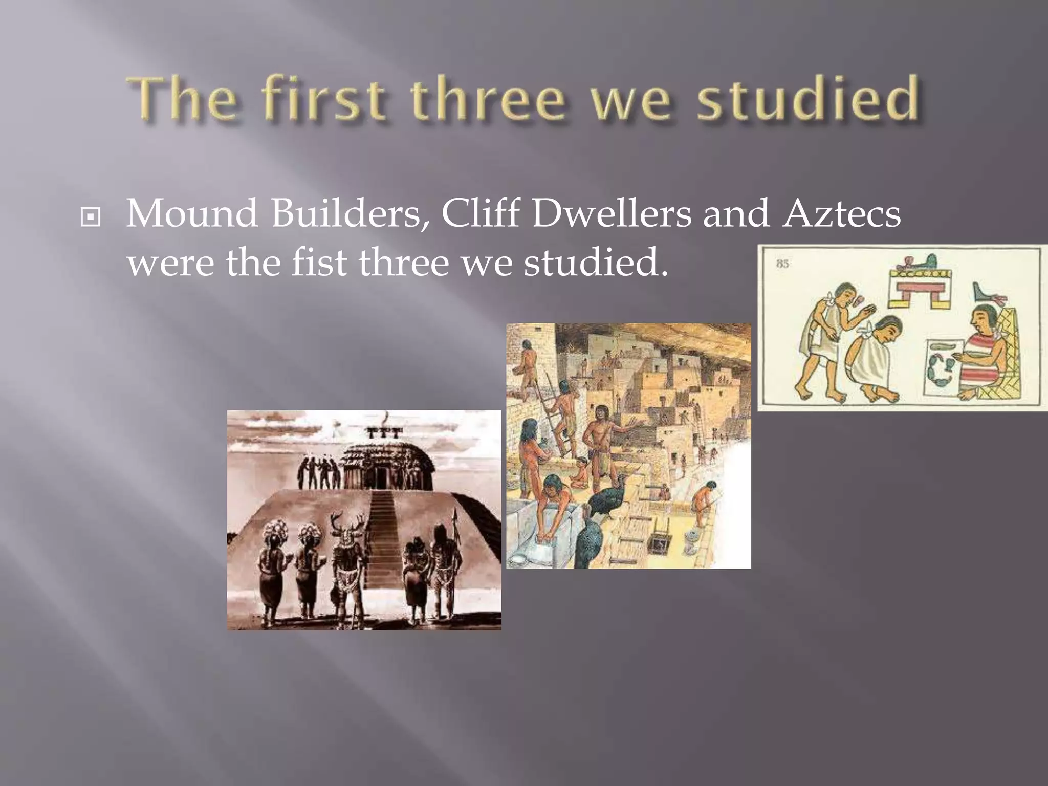 Kenzea the first americans | PPTX