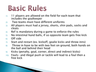 Kenzie soccer powerpoint | PPTX