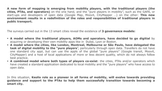 Keolis World Mobility Report booklet | PDF