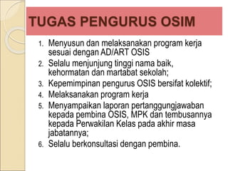 Organisasi Siswa Intra SekolahOrganisasi Siswa Intra SekolahOrganisasi ...