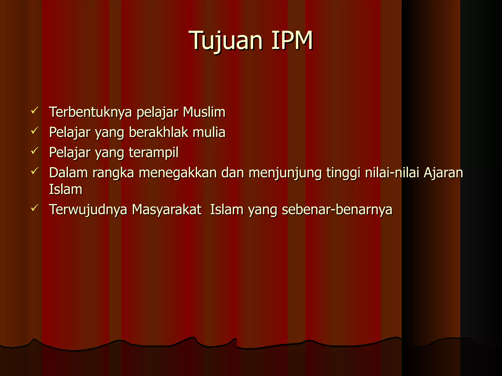 Keorganisasian dan ke ipm-an dasar | PPT