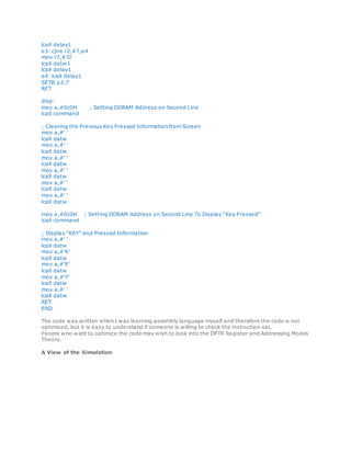 Kepad lcd 8051 | DOCX