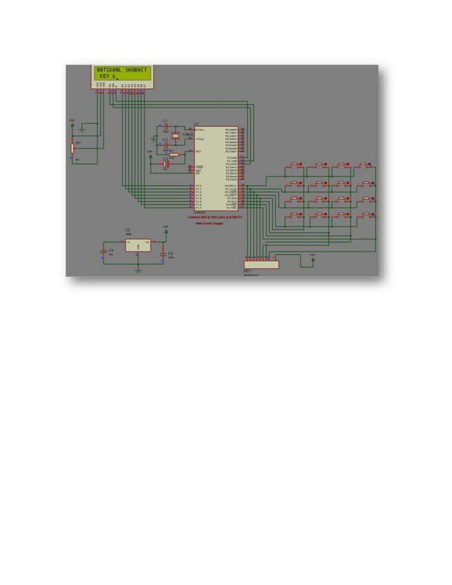 Kepad lcd 8051 | PDF