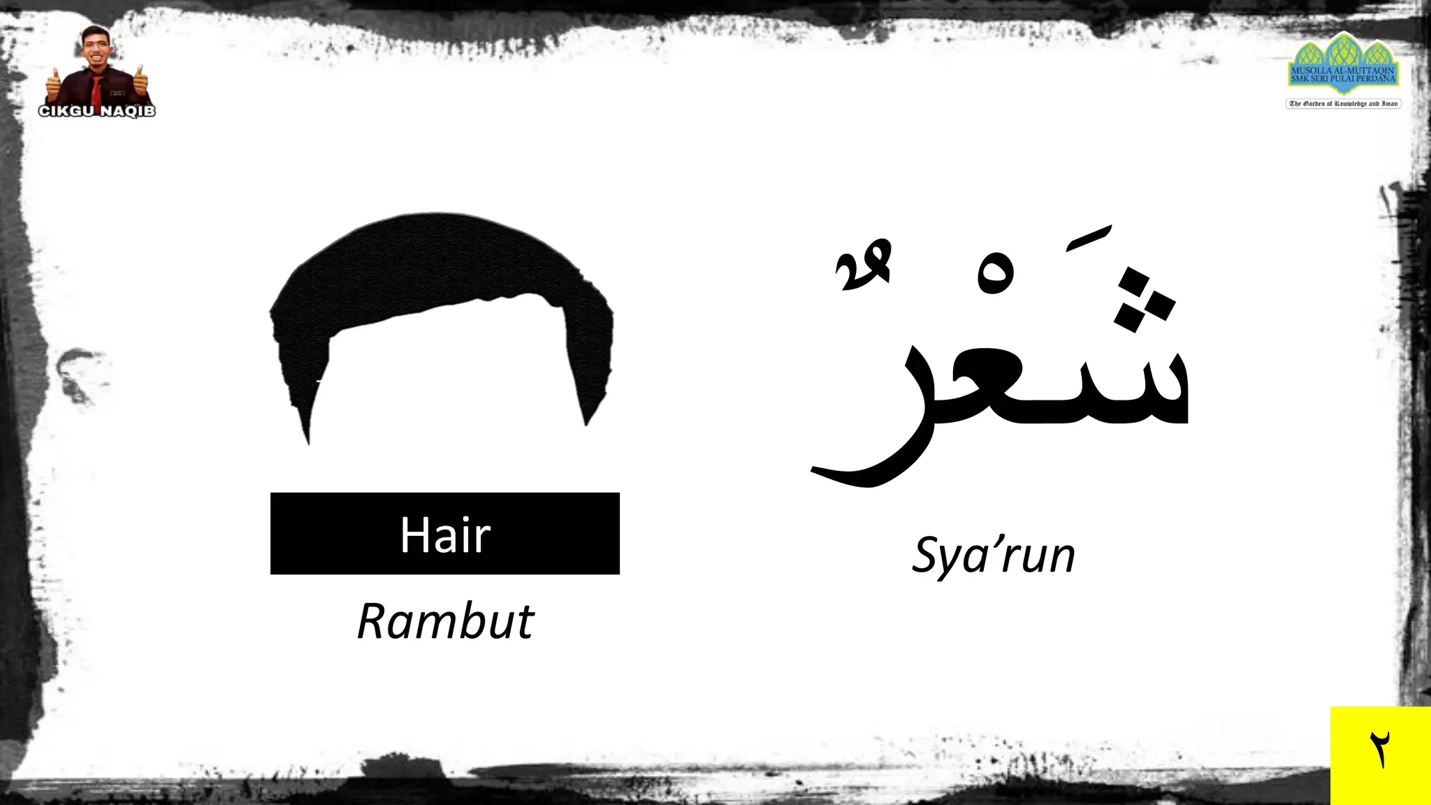 Kepala (رأس) - Head (Bahasa Arab) | PDF