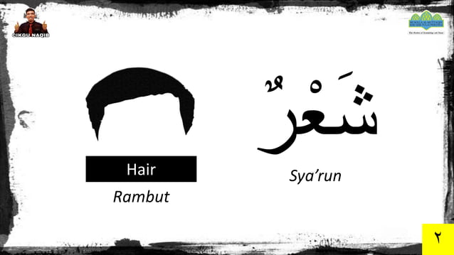 Kepala (رأس) - Head (Bahasa Arab) | PDF