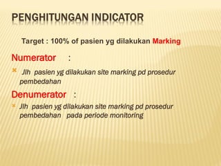 KEPASTIAN TEPAT LOKASI PEMBEDAHANNNNN.ppt