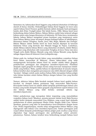 Kepelbagaian bentuk bahasa | PDF