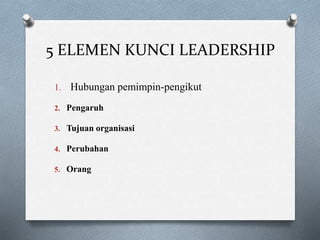 Kepemimpinan Who is leader ? | PPTX