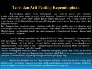 Kepemimpinan | PPT