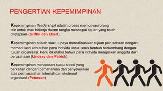 Teori Kepemimpinan | PPTX