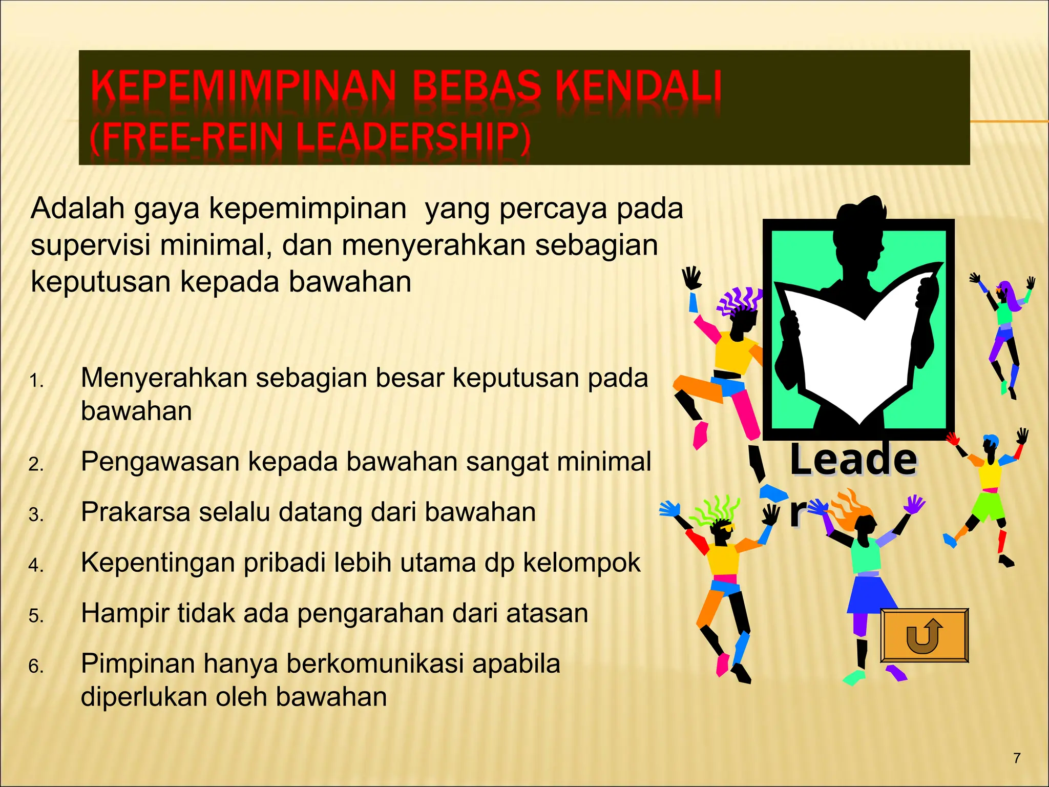 Materi Kepemimpinan (Leadership Matter). | PPT
