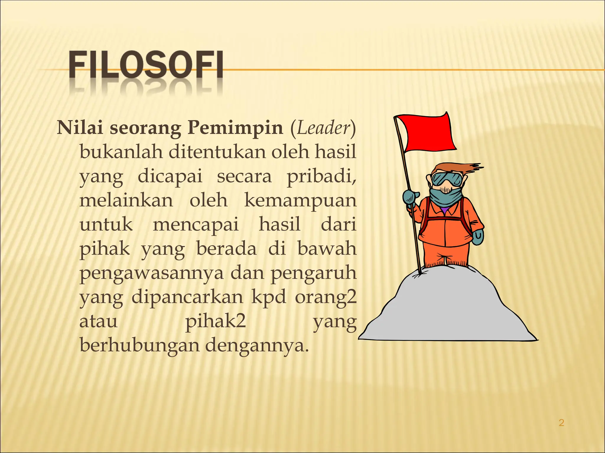 Kepemimpinan sebagai leader yang hebat.ppt
