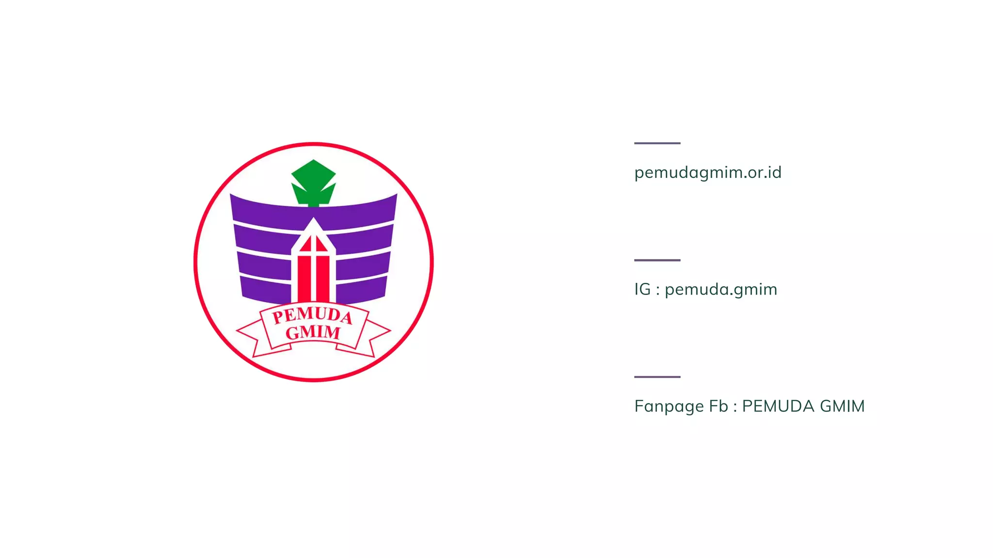 pemuda kristen | PPTX