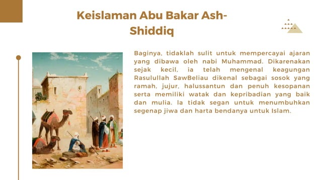 KEPEMIMPINAN ABU BAKAR ASH-SHIDDIQ | PPT