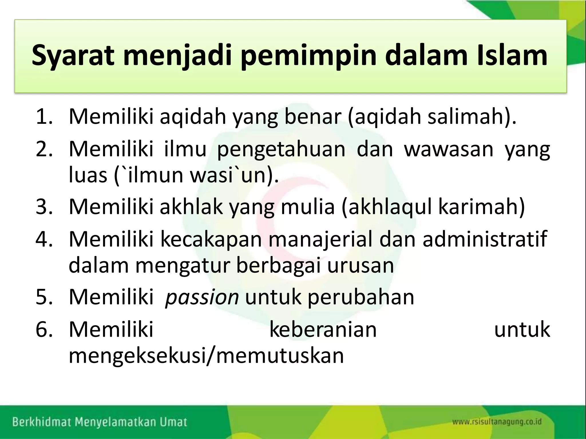 Kepemimpinan dalam Islam.pptx