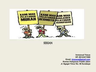 Kepemimpinan dan manajemen pelayanan publik menuju good governance | PPT