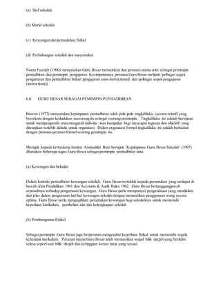 Kepemimpinan guru besar dalam organisasi sekolah | DOCX