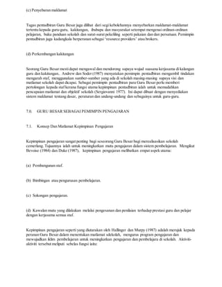 Kepemimpinan guru besar dalam organisasi sekolah | DOCX