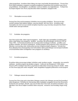 Kepemimpinan guru besar dalam organisasi sekolah | DOCX