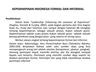 Kepemimpinan indonesia 2 | PPT