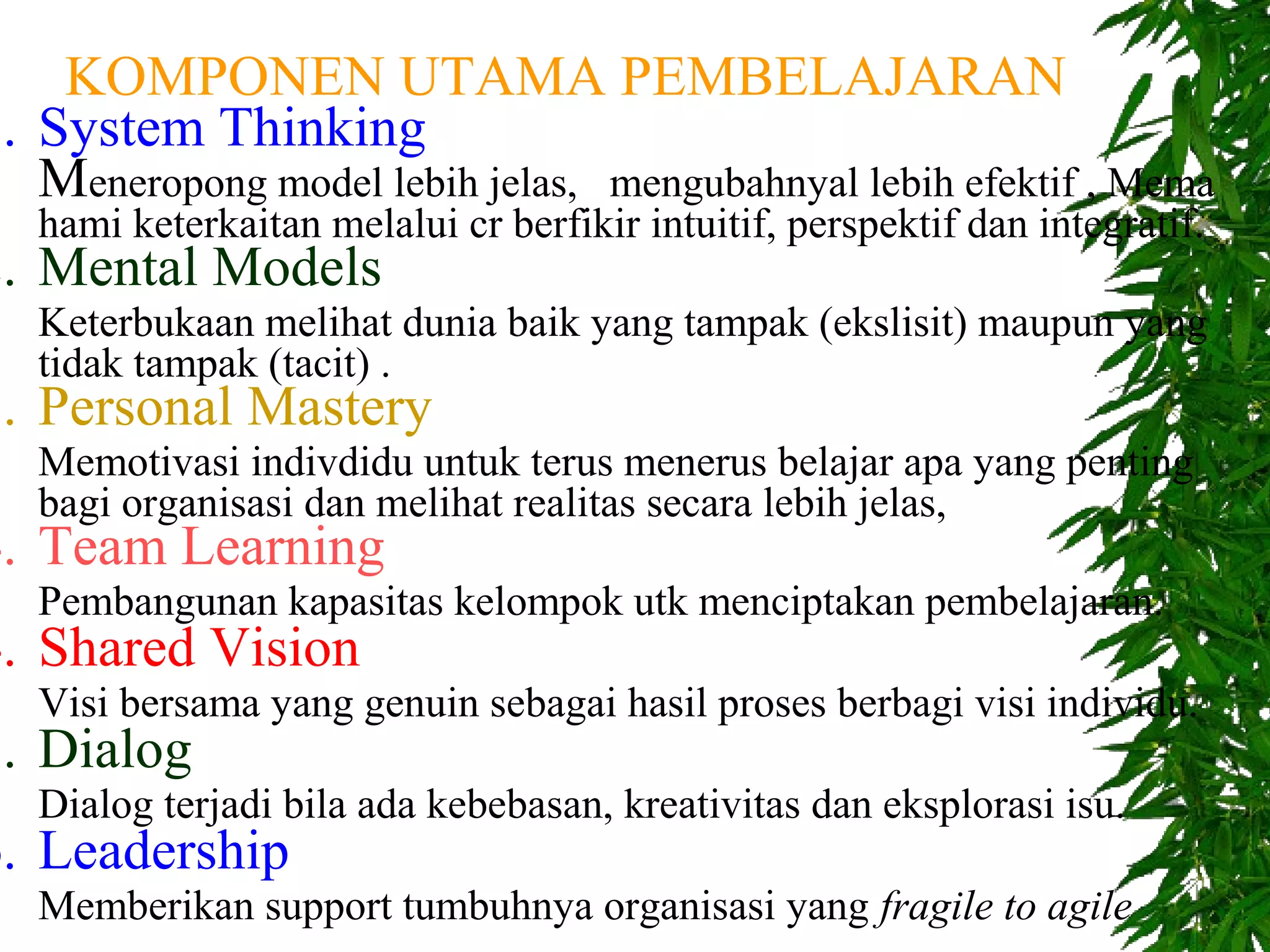Kepemimpinan kepala sekolah | PPT