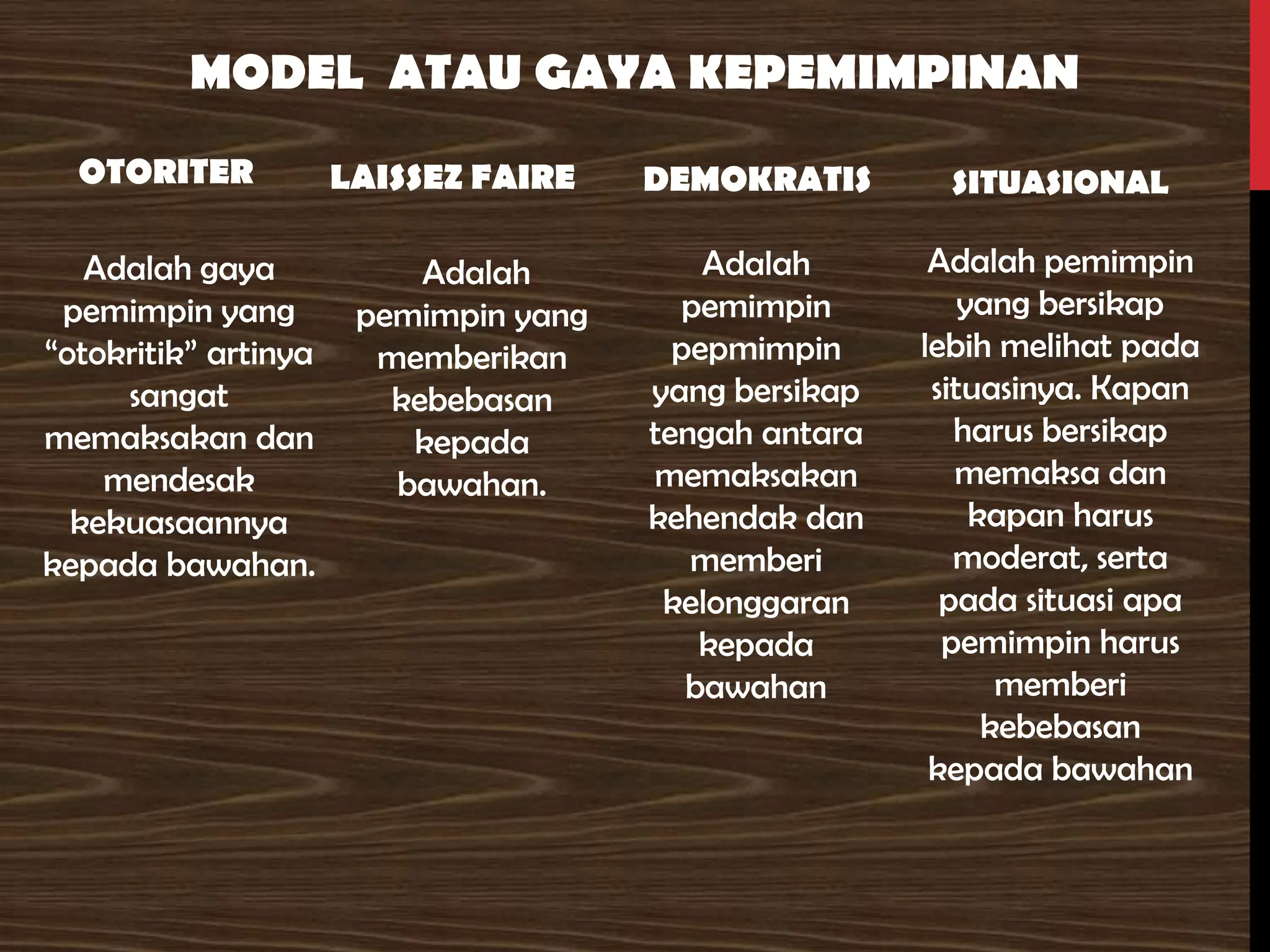 KEPEMIMPINAN (LEADERSHIP) | PDF