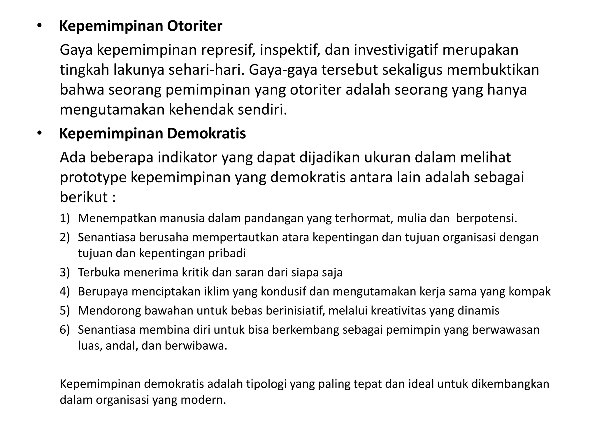 Kepemimpinan mahasiswa | PPTX