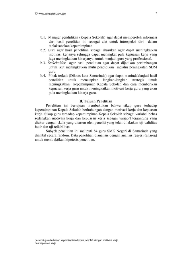 Kepemimpinan motivasi kinerja1 | PDF