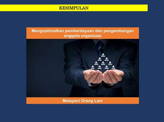Kepemimpinan pelayan (servant leadership) | PPTX
