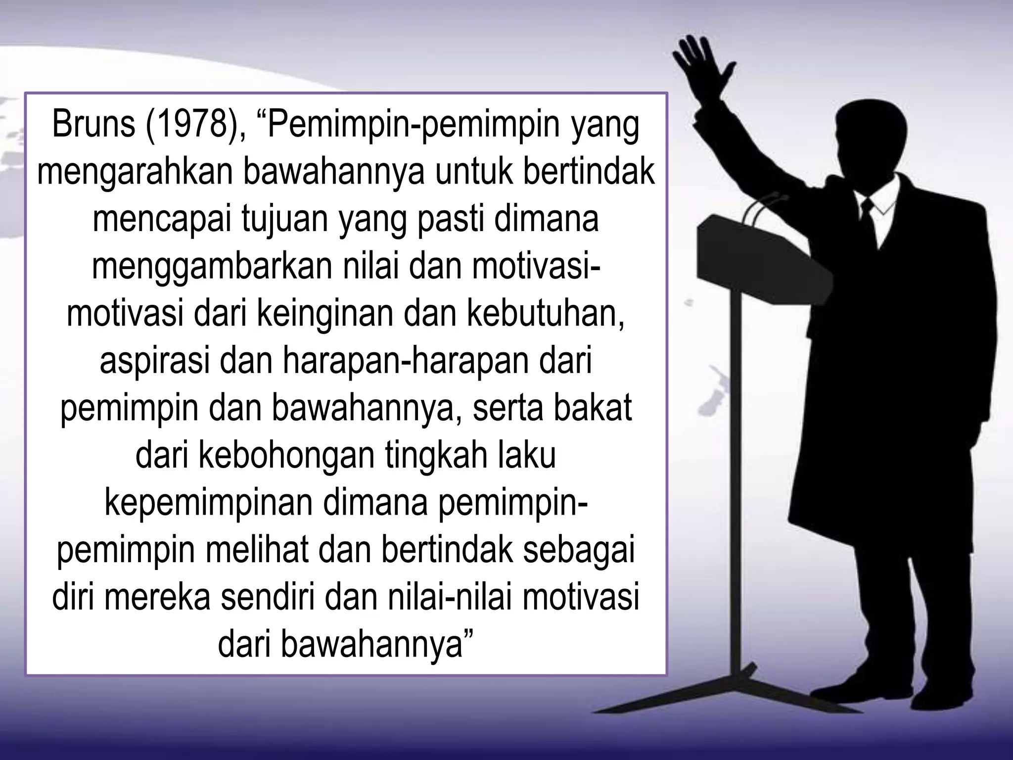 Kepemimpinan Transformasional | PPTX