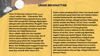 Kepemimpinan umar bin khattab | PDF
