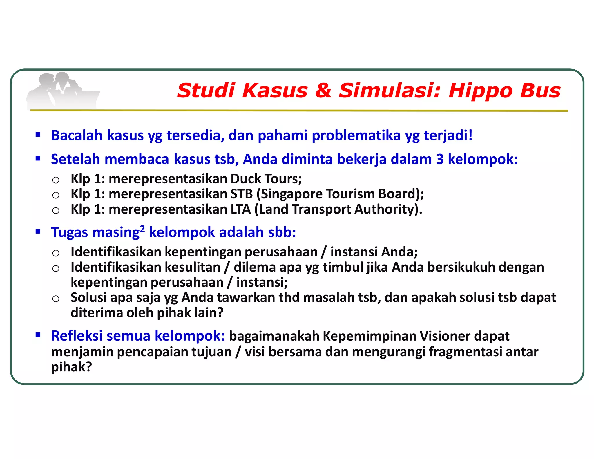 Kepemimpinan Visioner (Visionary Leadership) | PDF