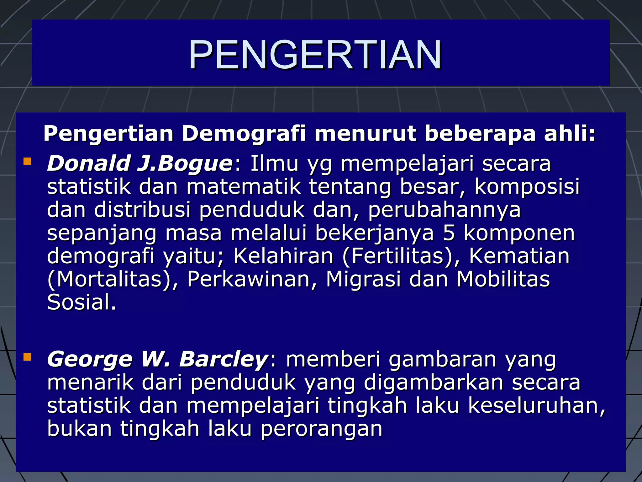 Kependudukan | PPT