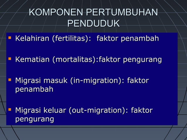 Kependudukan | PPT