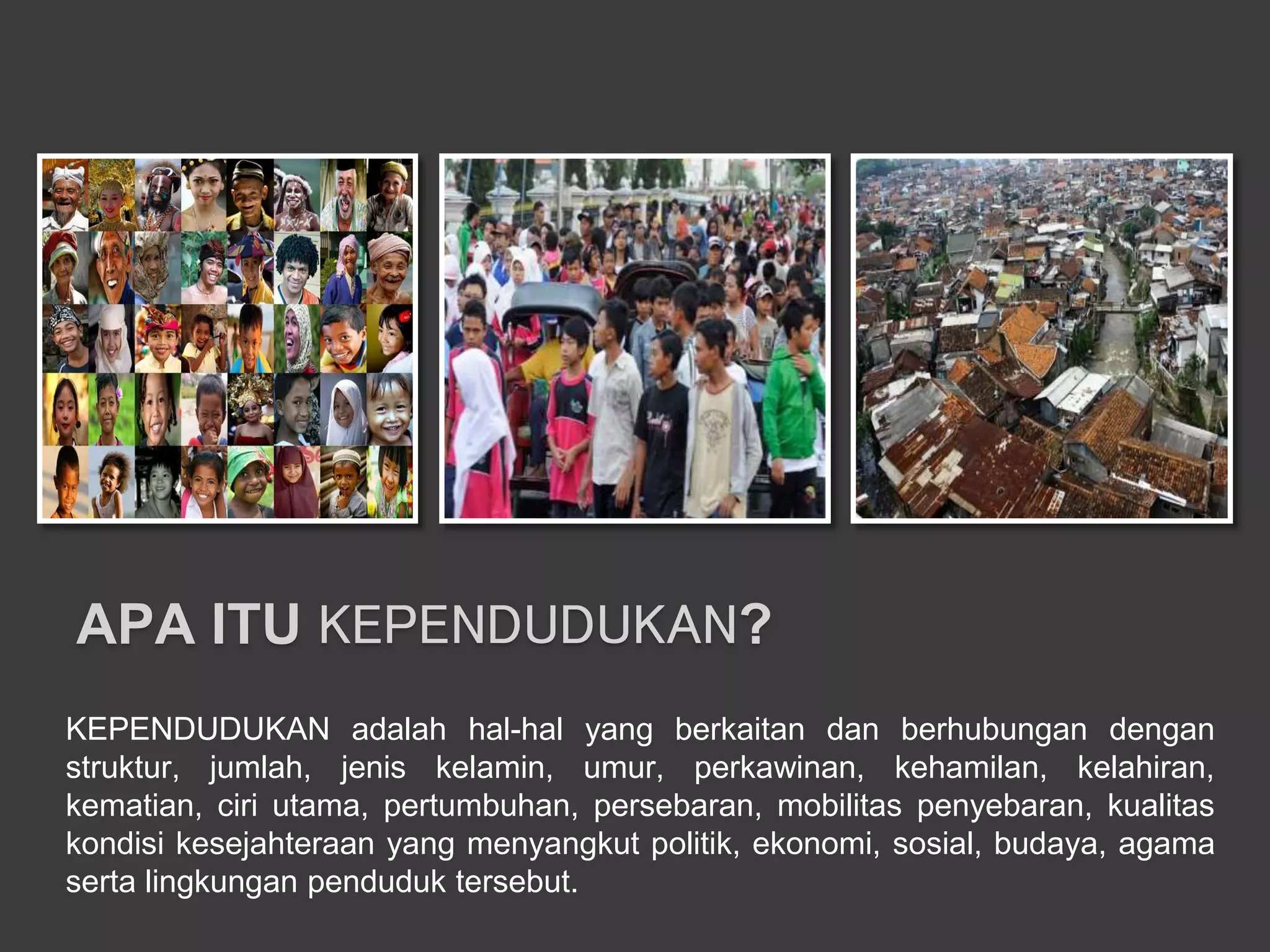 Kependudukan dan lingkungan hidup | PPTX