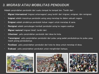 Kependudukan dan lingkungan hidup | PPTX