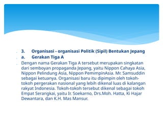 KEPENDUDUKAN_JEPANG_DI_INDONESIA dan organisasi yang dibuatnya.pptx