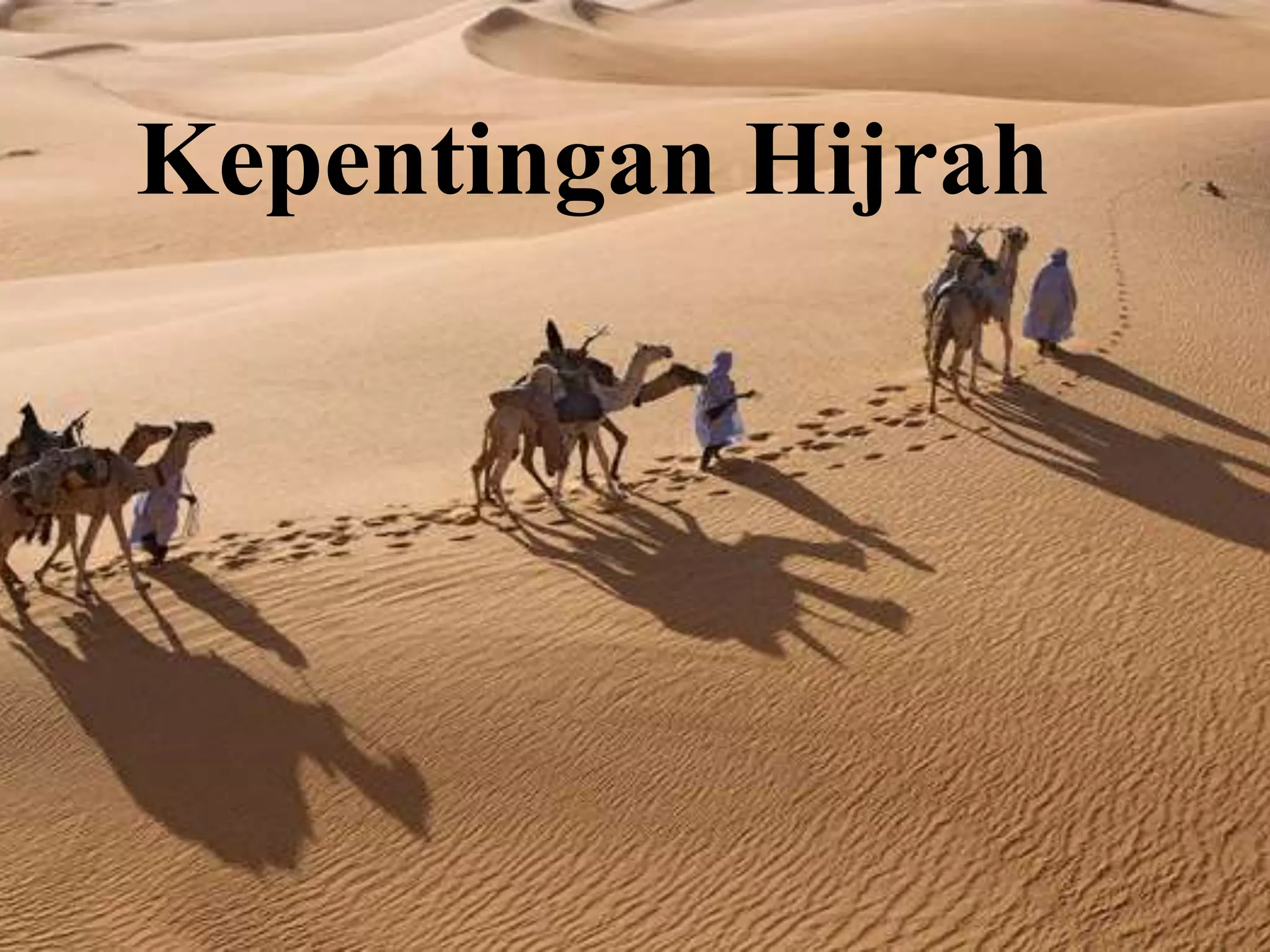 Kepentingan hijrah | PPT