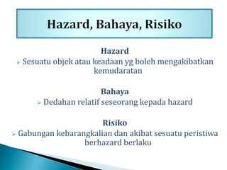 Kepentingan Penilaian Risiko | PPTX
