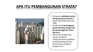 Kepentingan penubuhan badan pengurusan (JMB/MC) | PDF