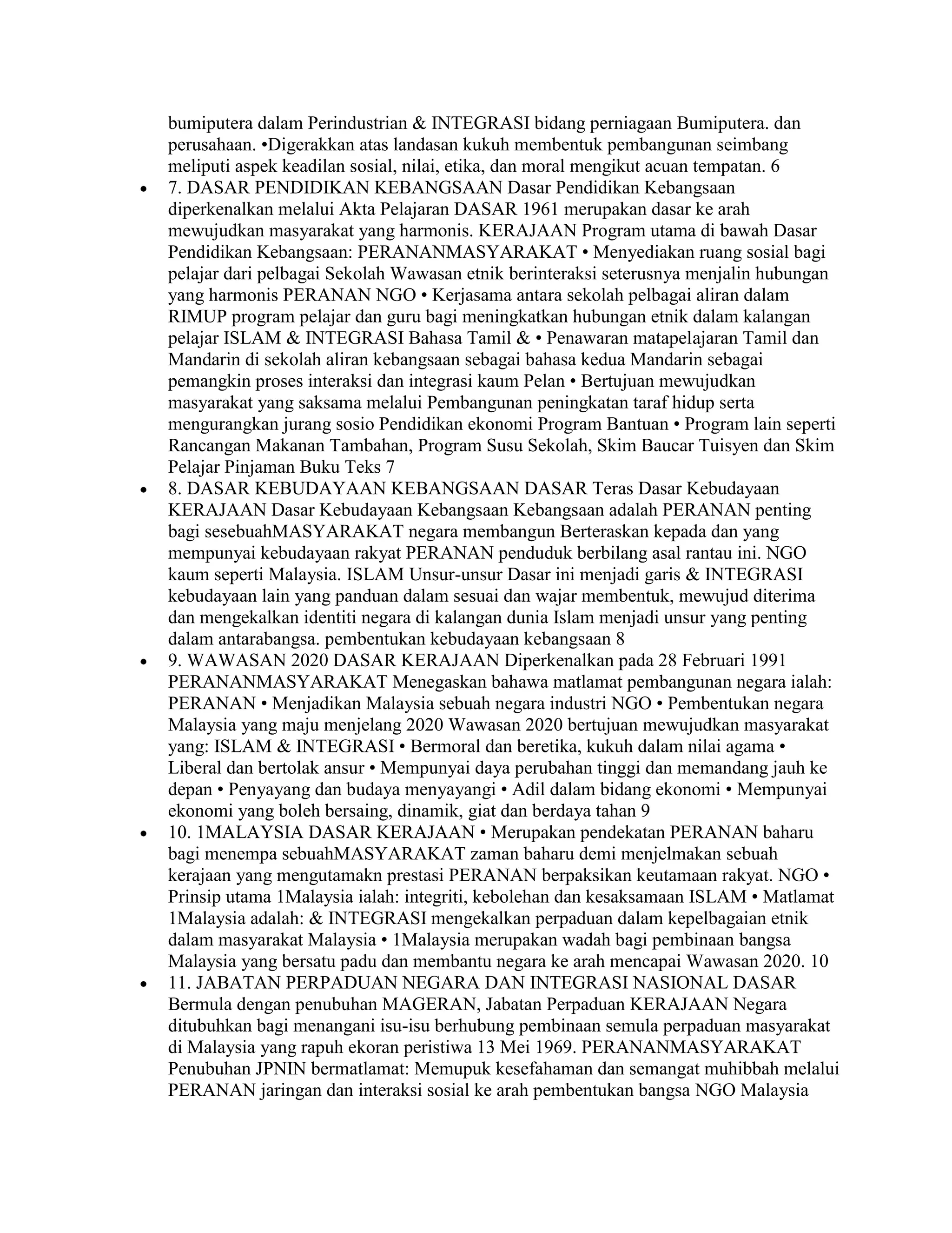 Kepentingan perpaduan | DOCX