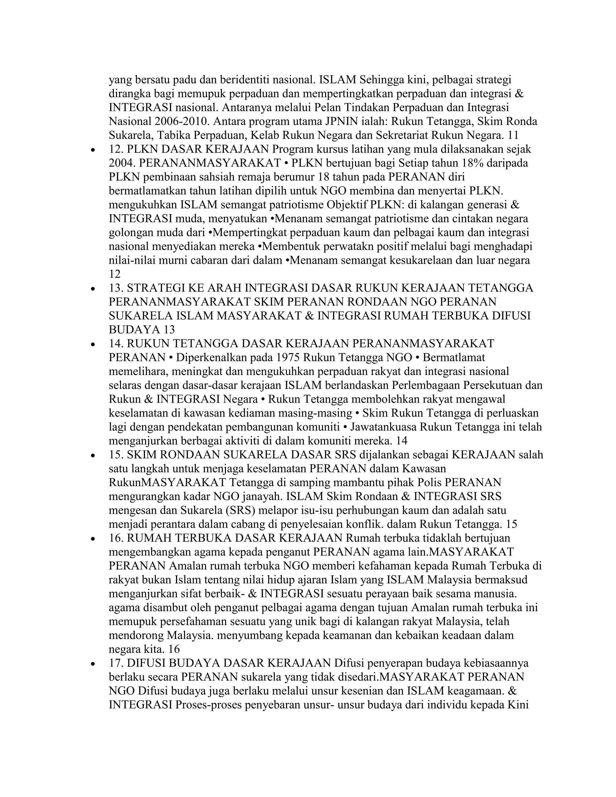 Kepentingan perpaduan | DOCX