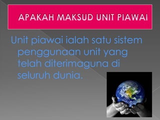 Kepentingan piawai (full) by intan azureen | PPT