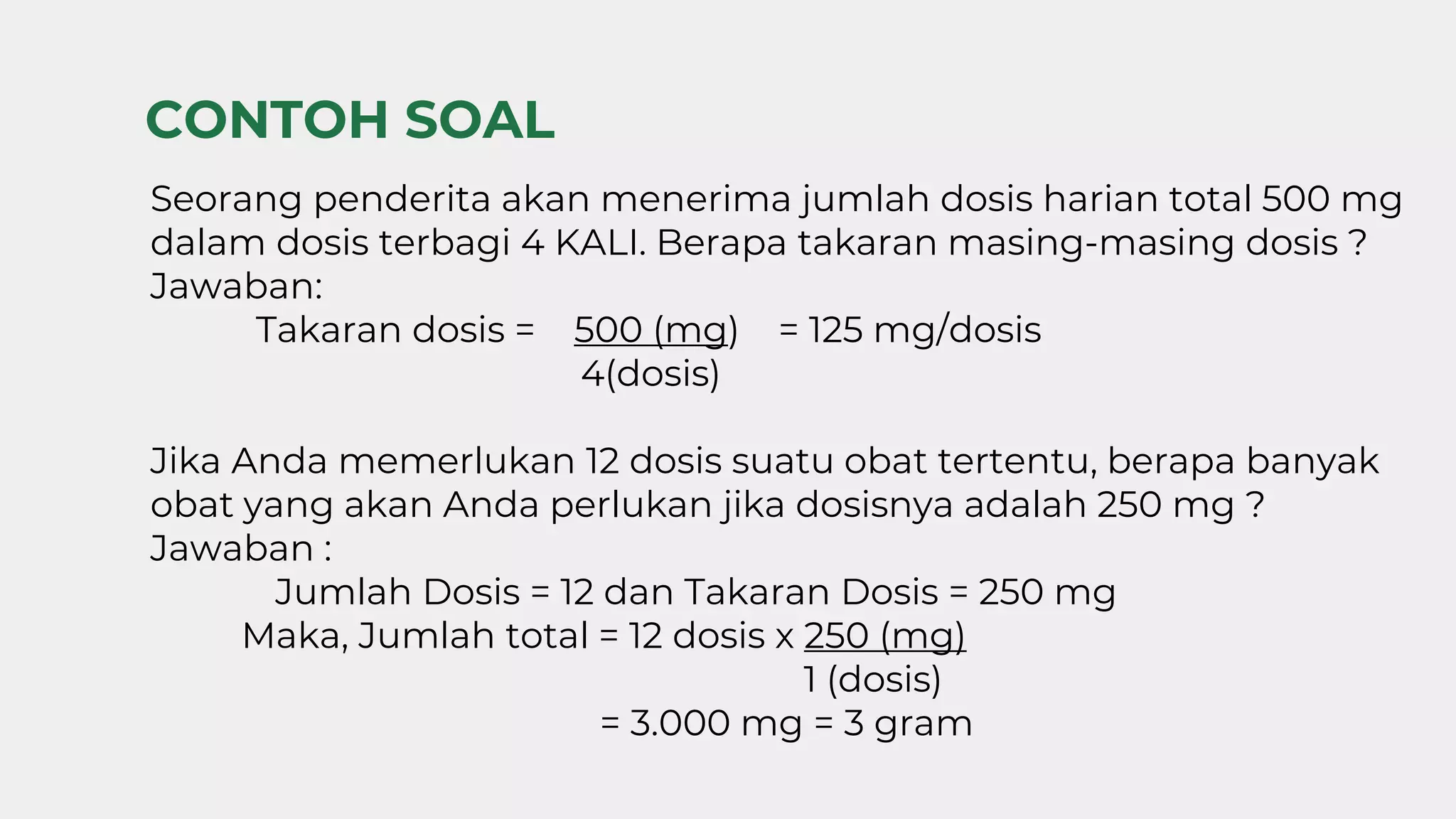 KEPERAWATAN 2023_INDIKASI, KONTRAINDIKASI,DOSIS OBAT.pptx
