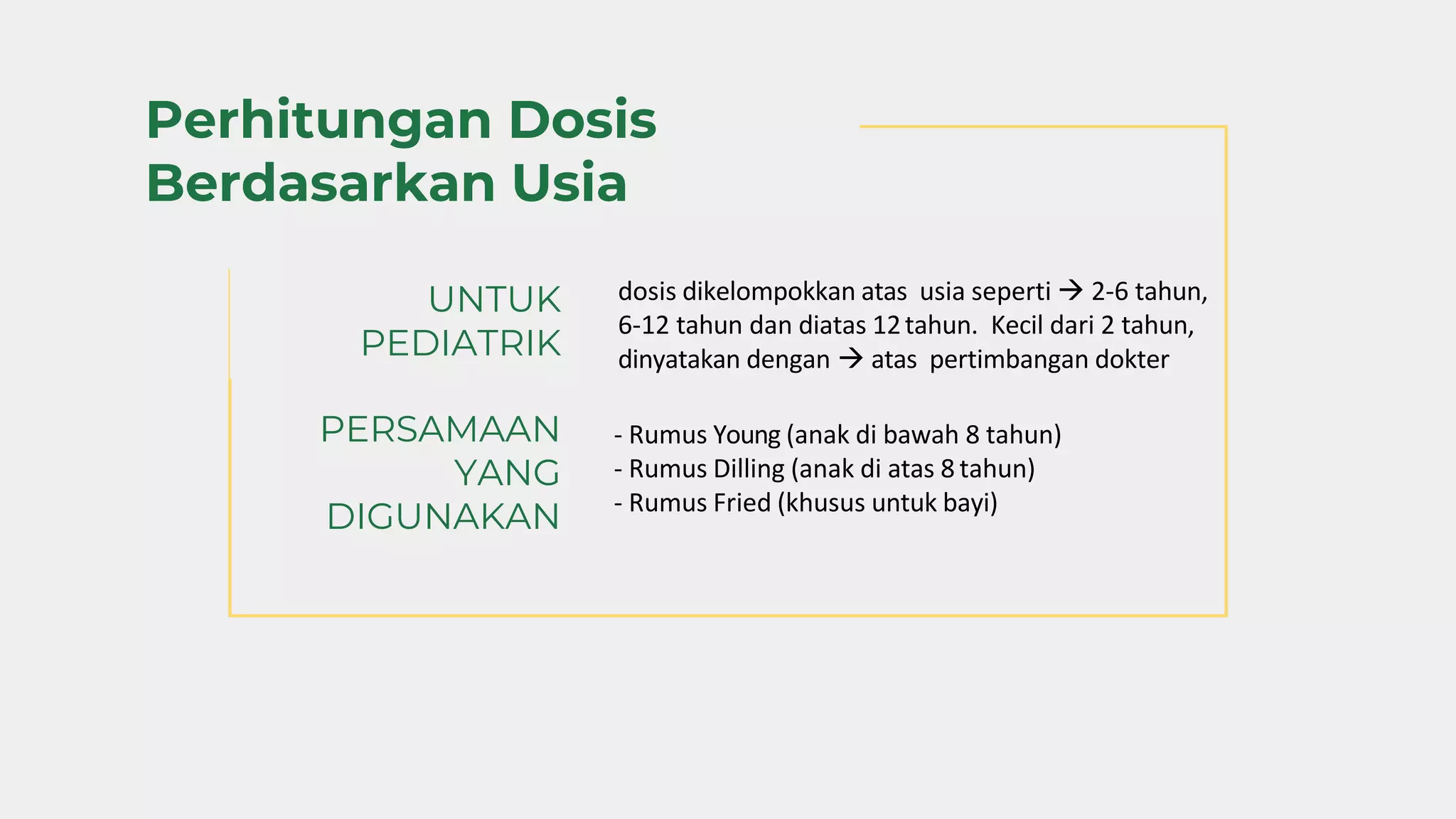 KEPERAWATAN 2023_INDIKASI, KONTRAINDIKASI,DOSIS OBAT.pptx