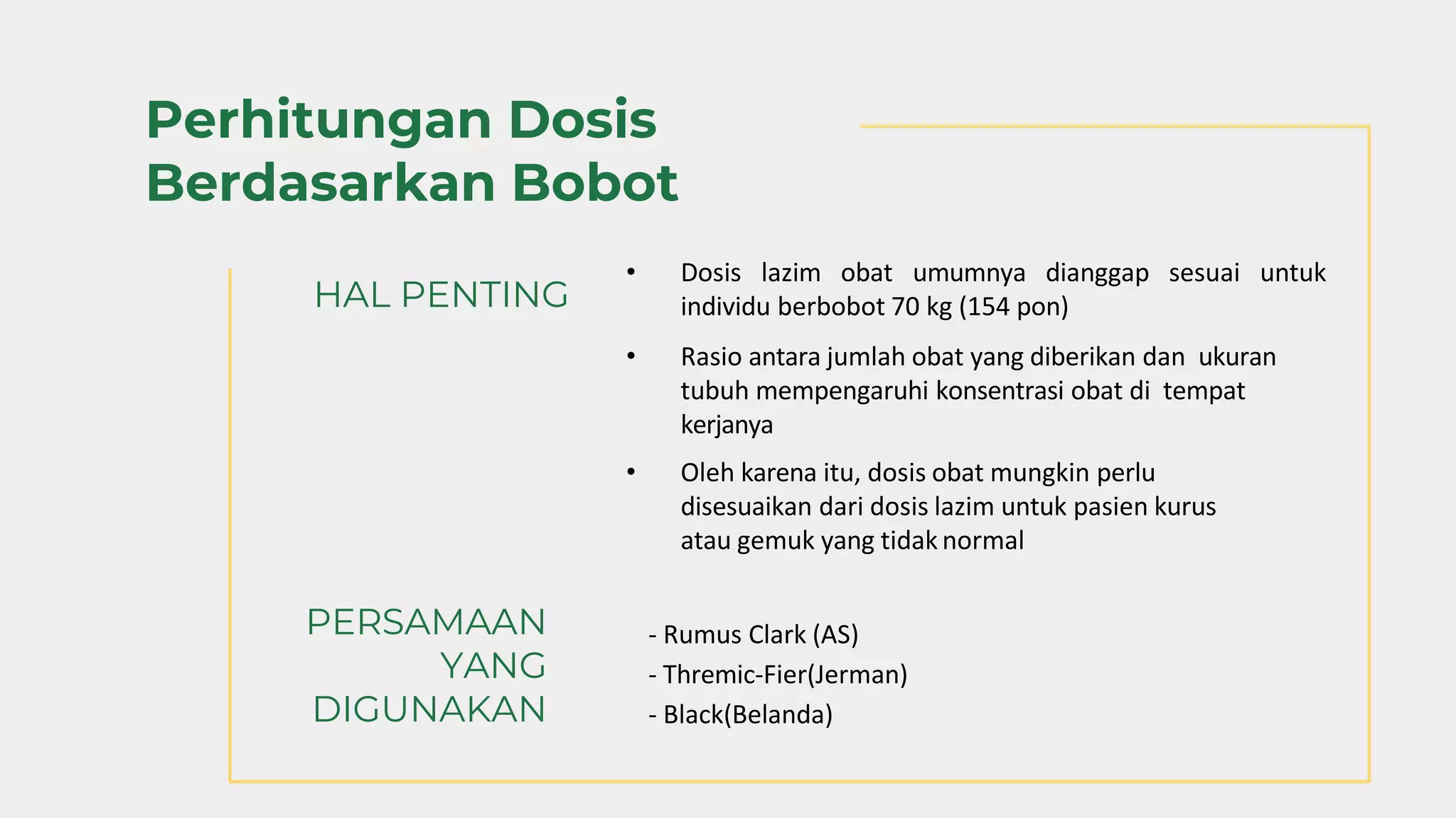 KEPERAWATAN 2023_INDIKASI, KONTRAINDIKASI,DOSIS OBAT.pptx