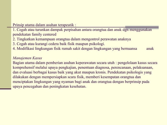 Keperawatan anak dalam konteks keluarga | PPT